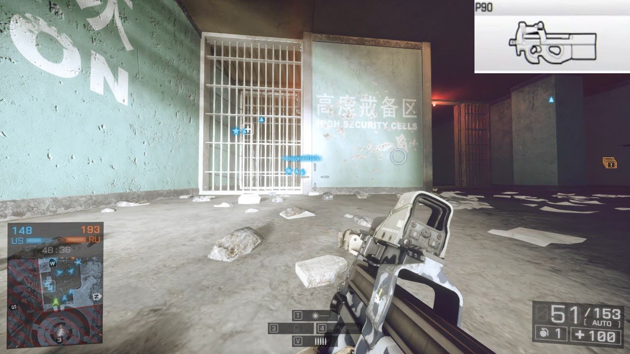 BF4 P90 go brrrr - YouTube