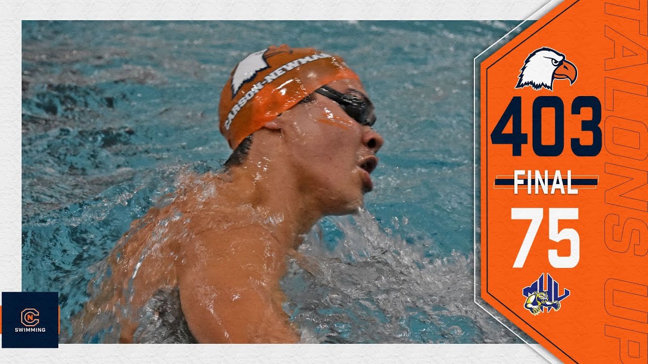 Carson-Newman Swimming: C-N 403, Mars Hill 75 Highlights 1-22-22 - YouTube