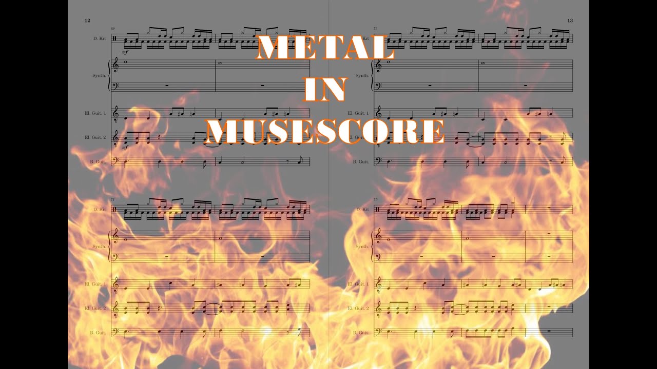 Metal in Musescore - The Hammer - Hammersley Music - YouTube