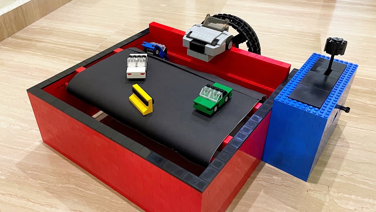 Working Lego Driving Simulator! - YouTube