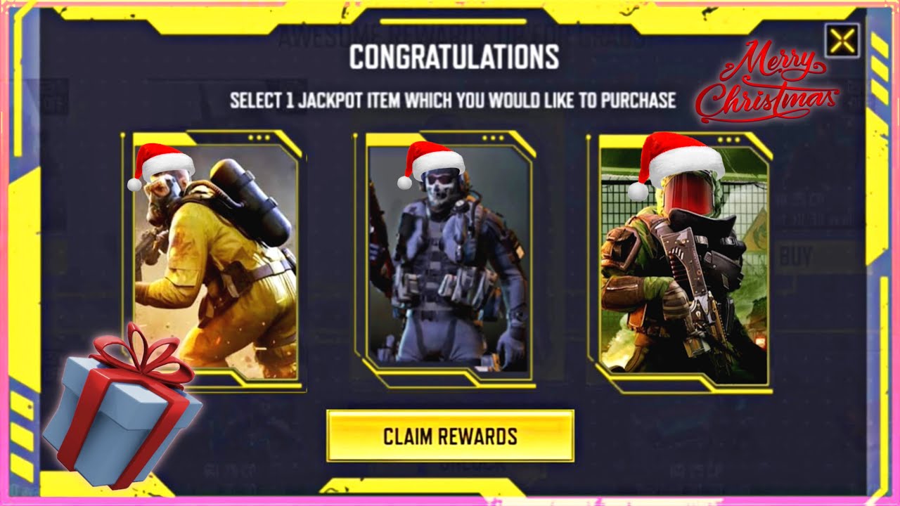 100% Free Christmas Gift in codm - YouTube