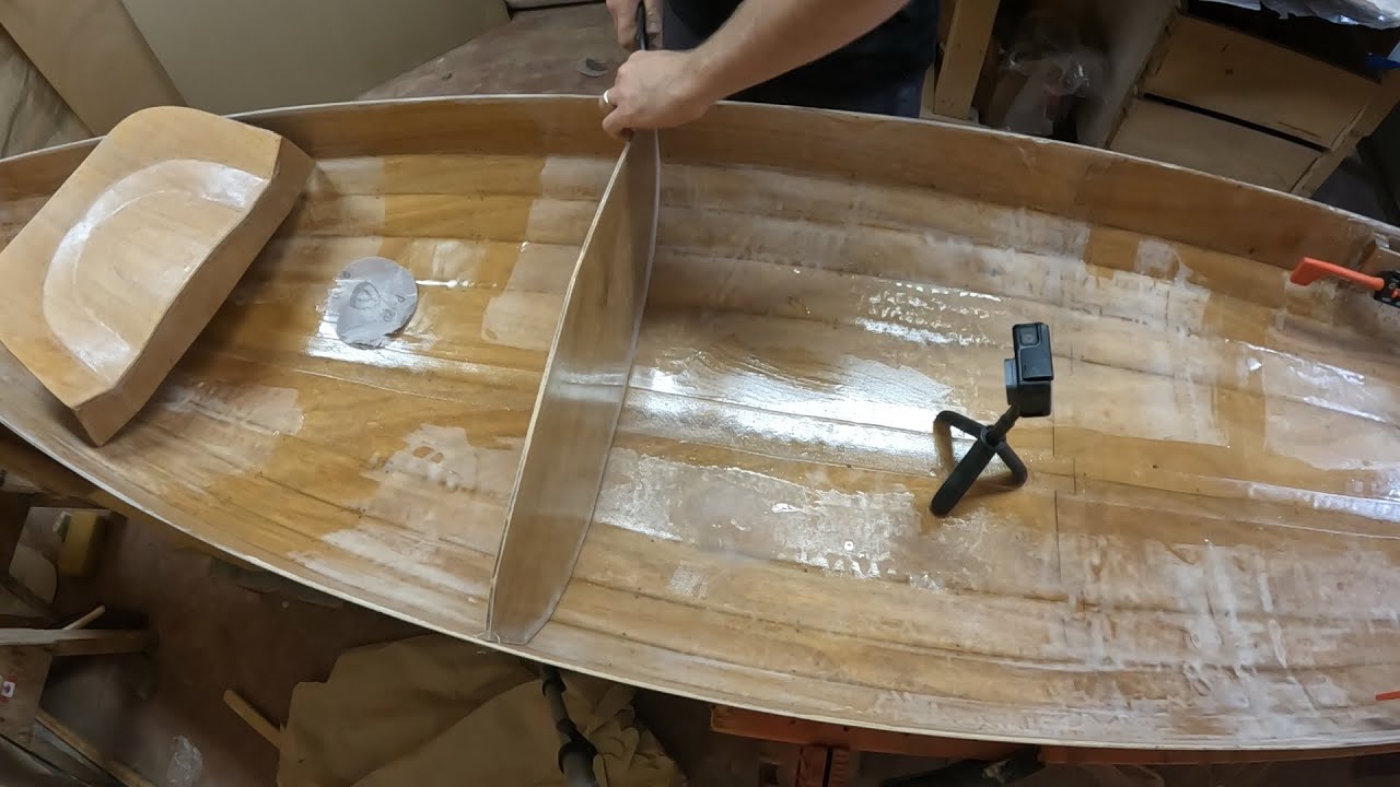 Timber BoatWorks Installing the Permanent Bulkheads - YouTube