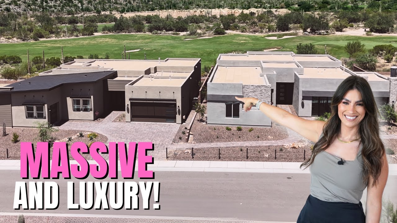 MASSIVE Tucson Arizona LUXURY New Construction Homes in TOP Suburb ...