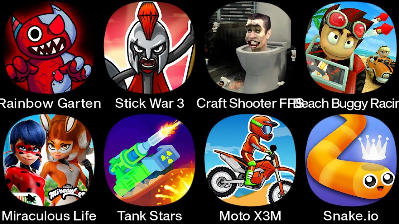 Hotel T Run,Miraculous Life,Skibidi War Toilets,Moto X3M,Skibidi Toilet ...