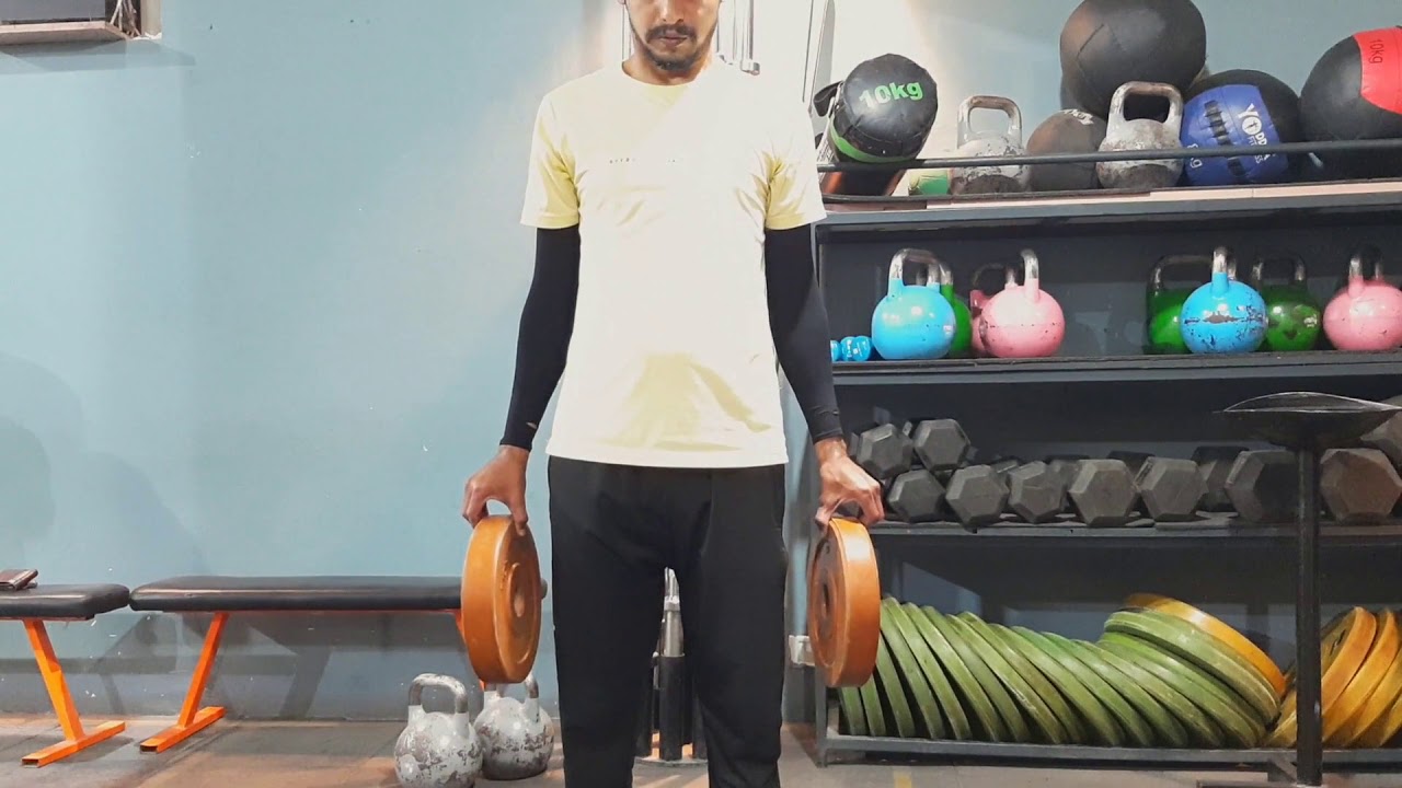 Best Grip Strength Exercises (Plate Hold) - YouTube