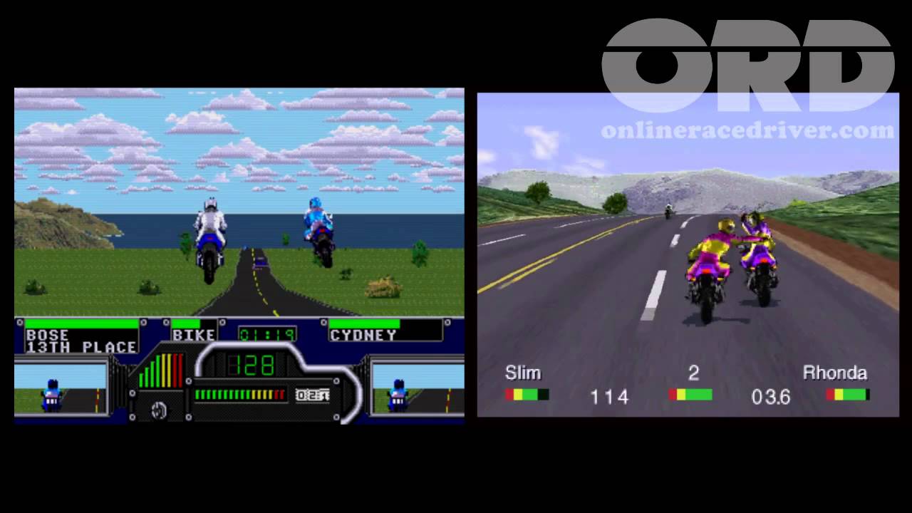 RETRO: Road Rash – SEGA CD and 3DO – 1994 - YouTube