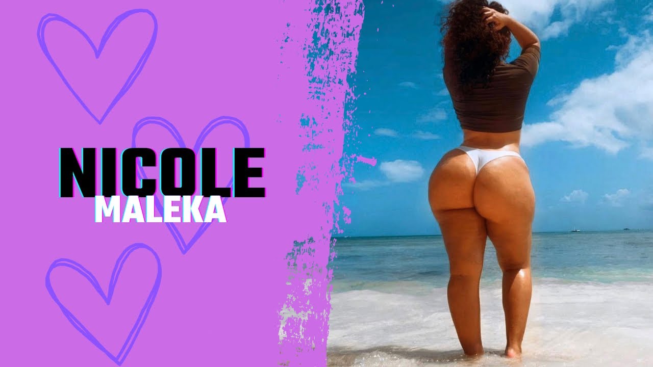 Nicole Maleka Instagram model ~ Plus size model ~ Curvy model - YouTube