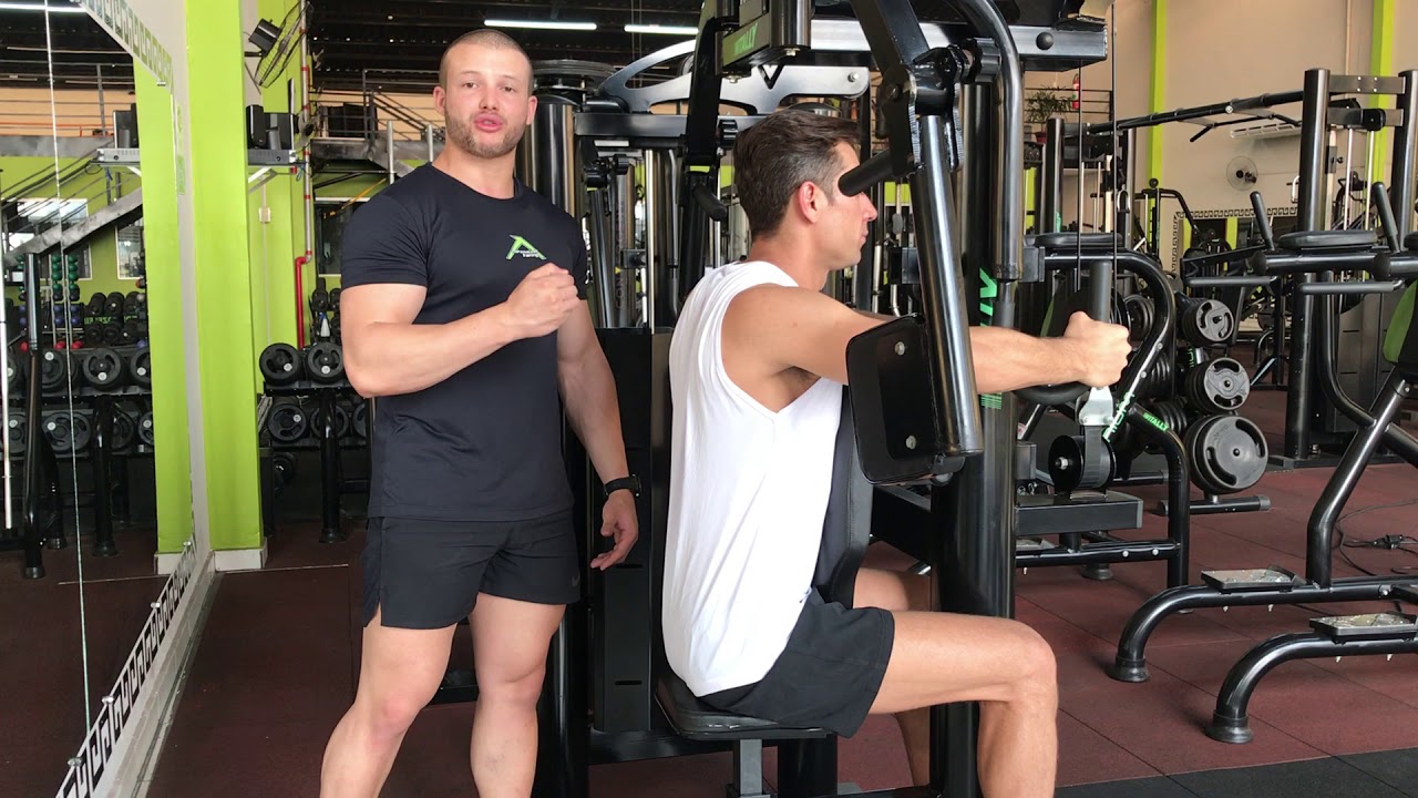 Explicação Peck Deck posterior - YouTube