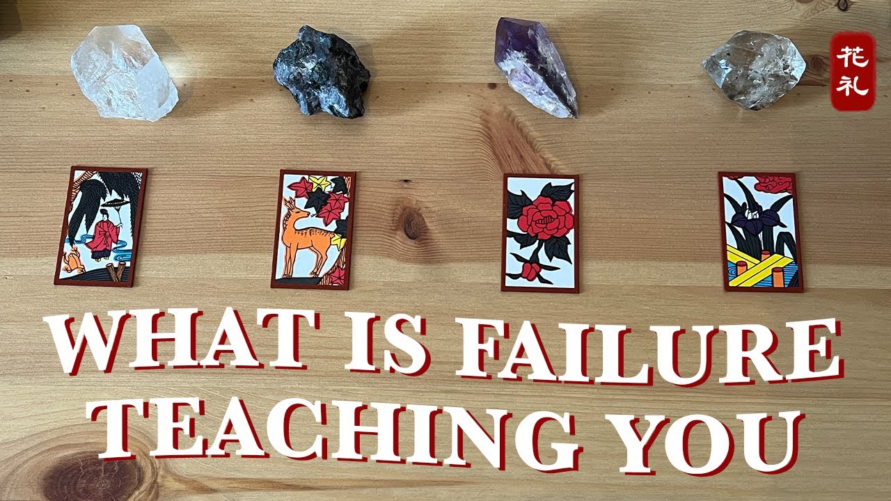 ️‍🩹 What Is Failure Teaching You? 🙌🏻| | Pick a Card Hanafuda Reading ...