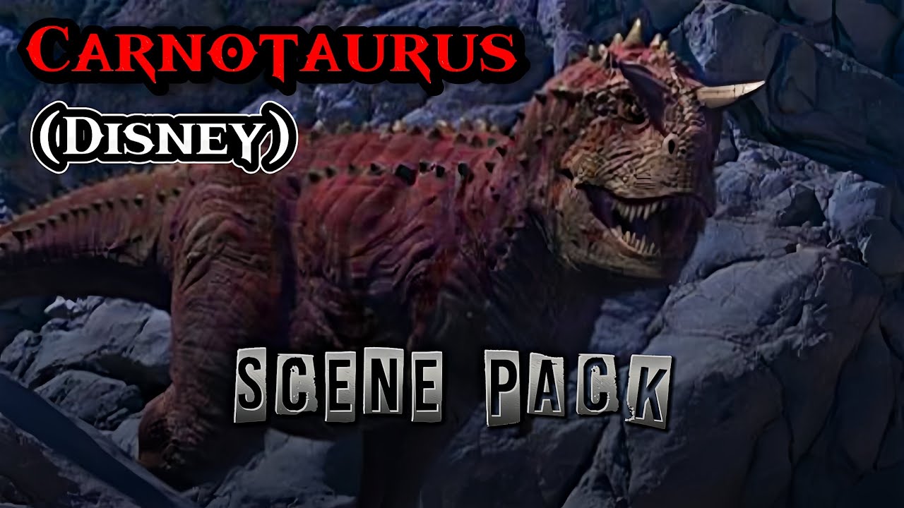 Carnotaurus(Disney) Scene Pack - YouTube