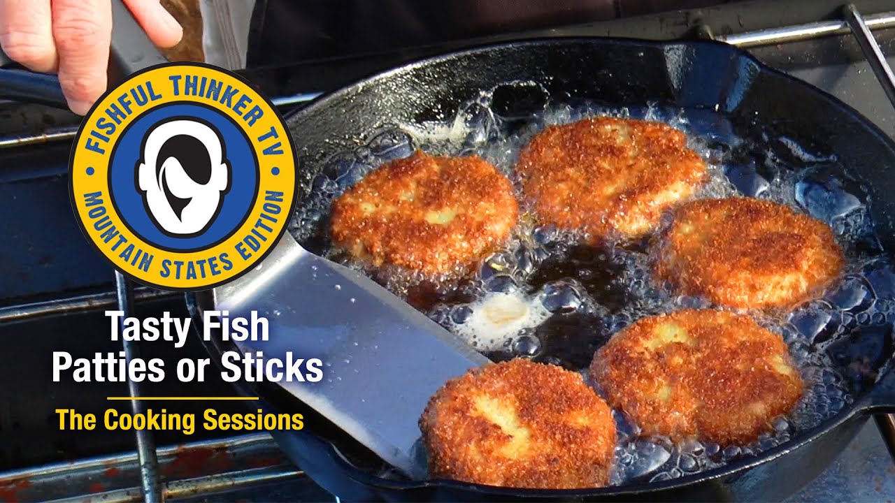 Tasty Fish Patties or Sticks - YouTube