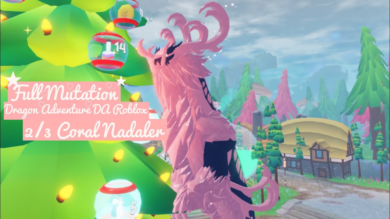 ||~🐲DragonAdventureDARoblox~🐲|| -Partial Pure Coral Pink Full mutation ...