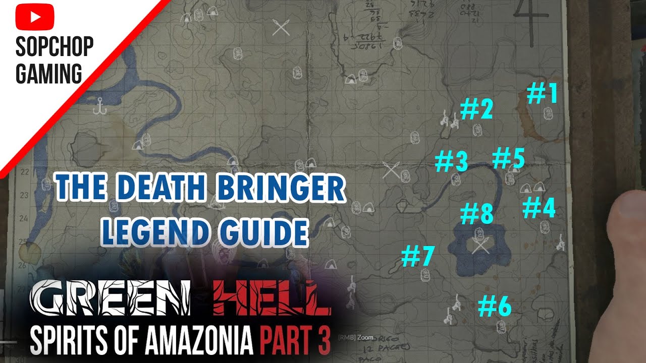 THE DEATH BRINGER LEGEND GUIDE | GREEN HELL SPIRIT OF AMAZONIA PART 3 ...