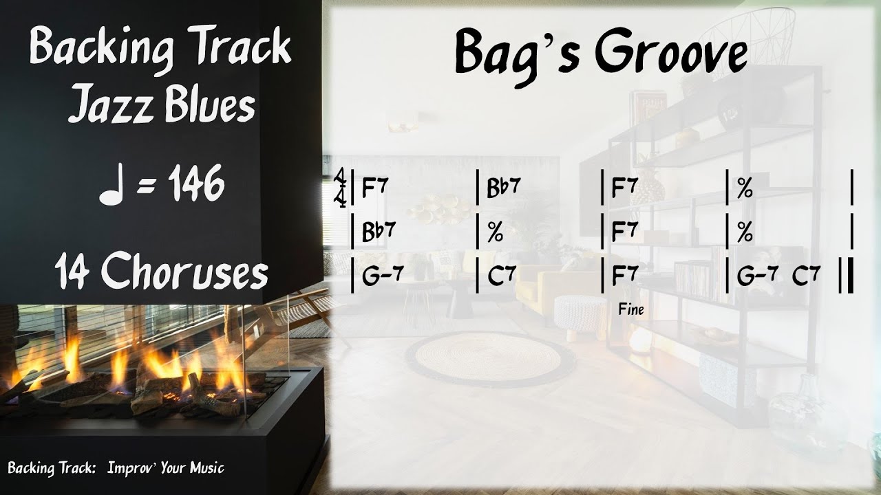 Bag's Groove (146 BPM) - Backing Track - YouTube