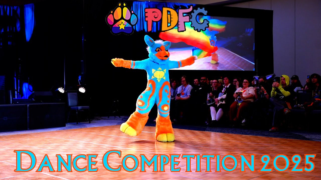 Full: Painted Desert Fur Con, 2025 Dance Competition! Harley proposes ...