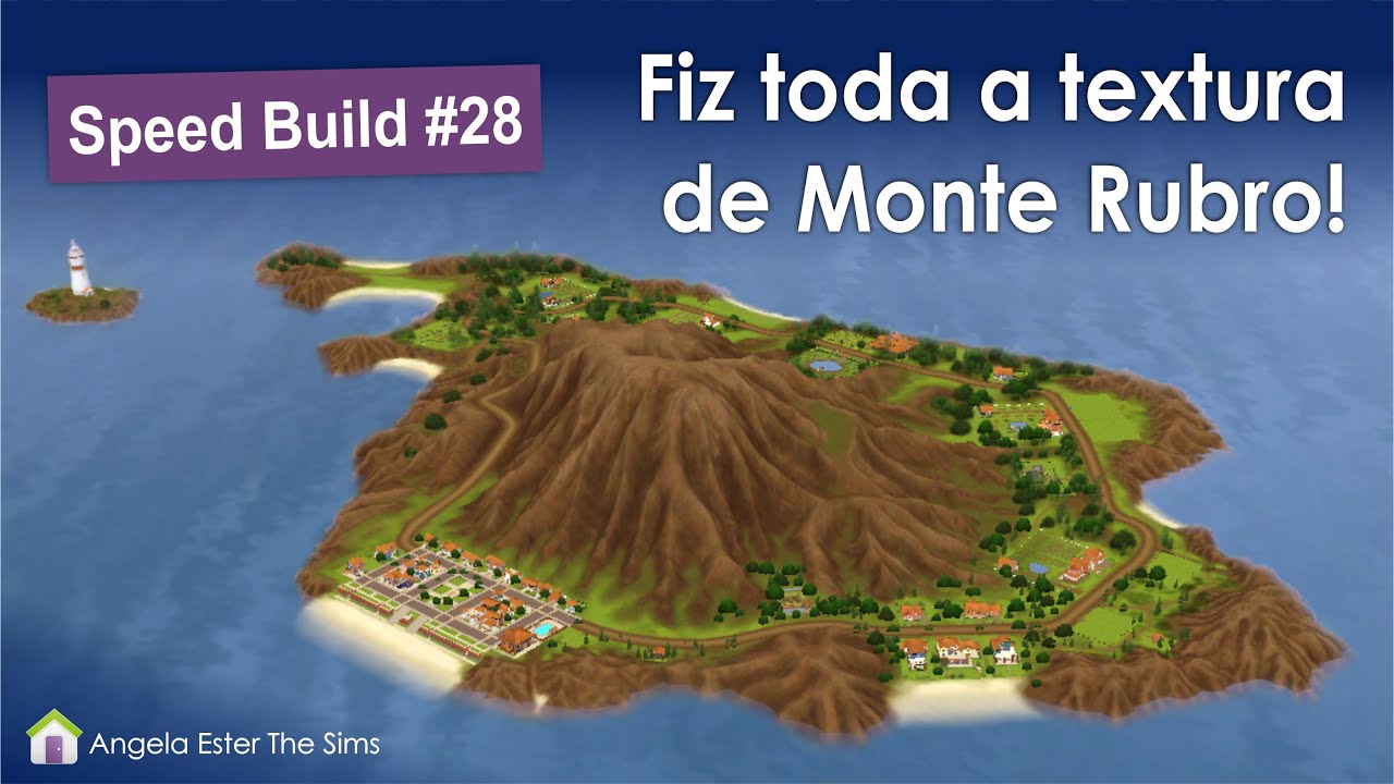 Speed build Monte Rubro The Sims 3 - YouTube