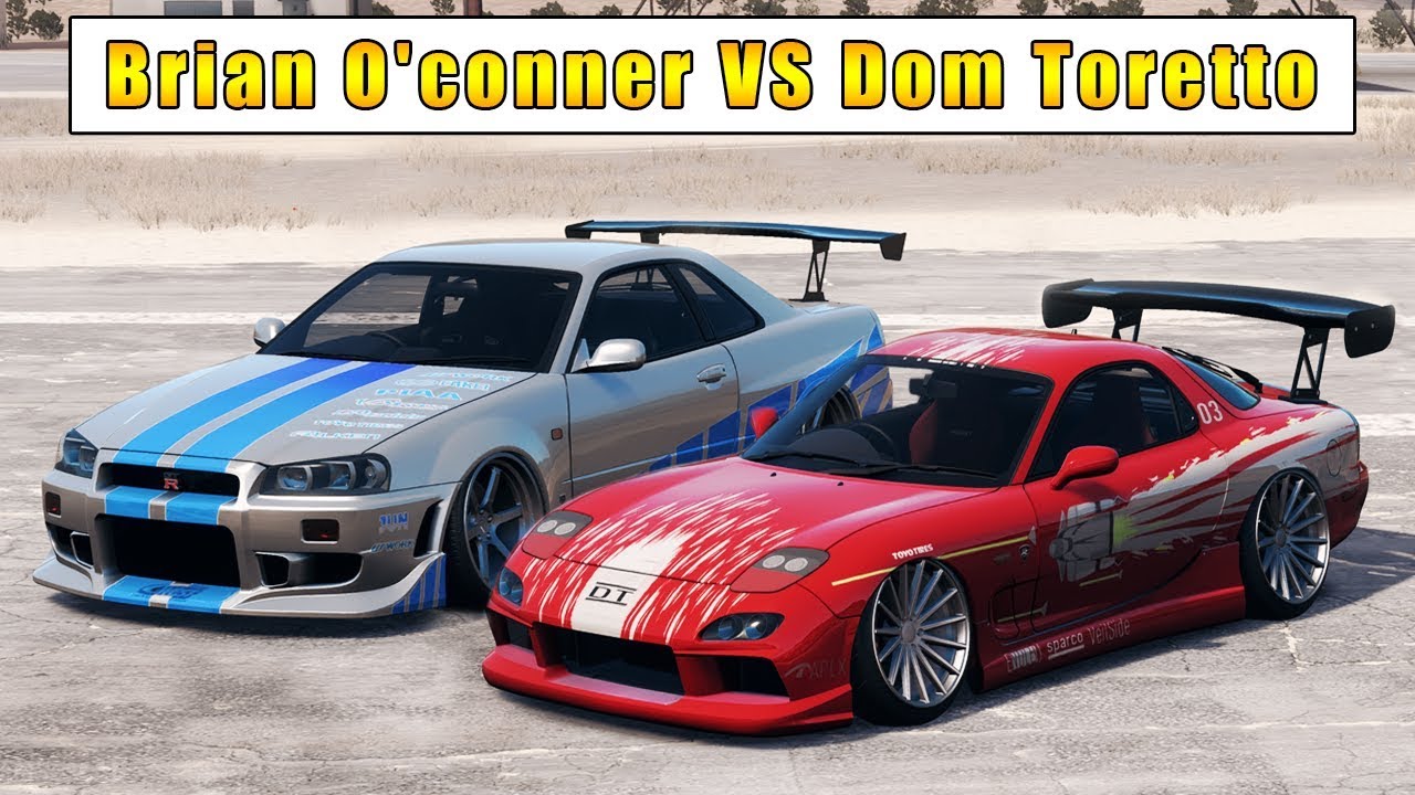 NFS Payback - Dom Toretto vs Brian O'conner - YouTube