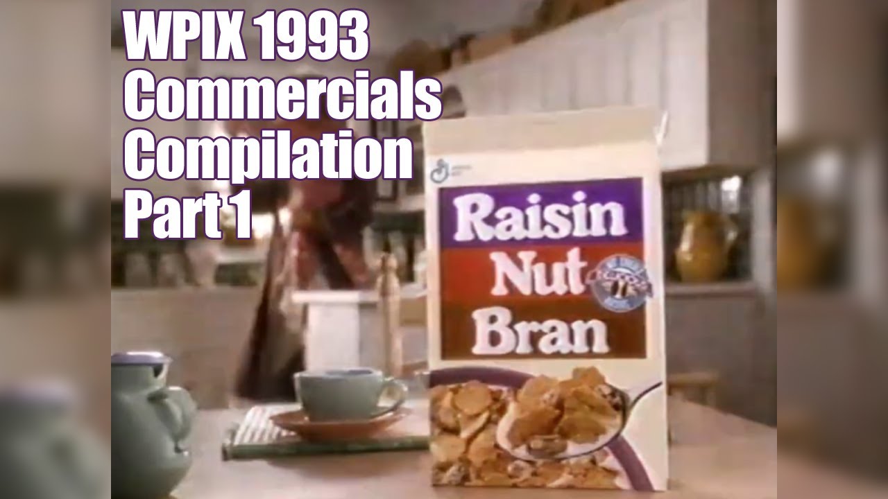 90's Commercials Compilation - WPIX 1993 Part 1 - YouTube