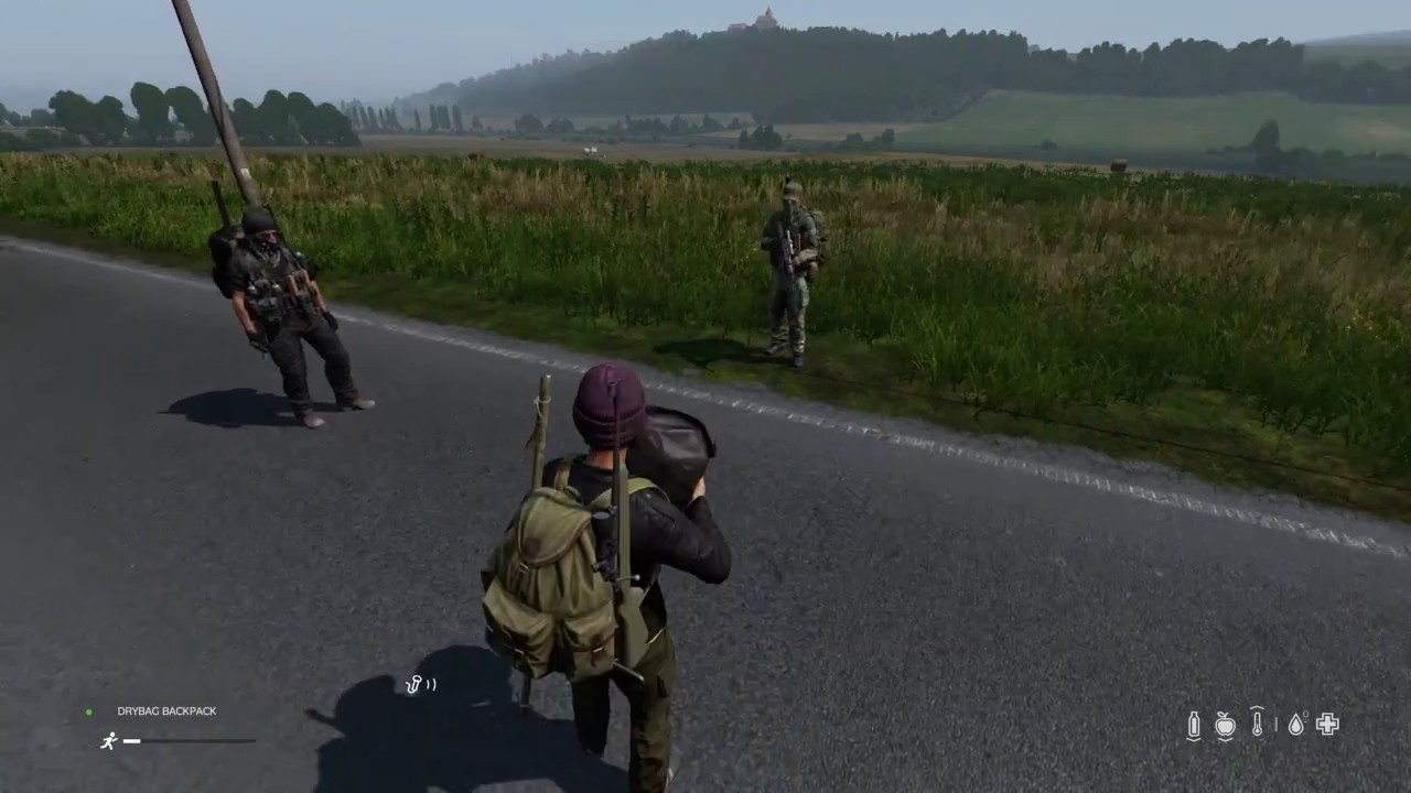 First encounter on Red Dawn server || DayZ Roleplay || PS4 - YouTube