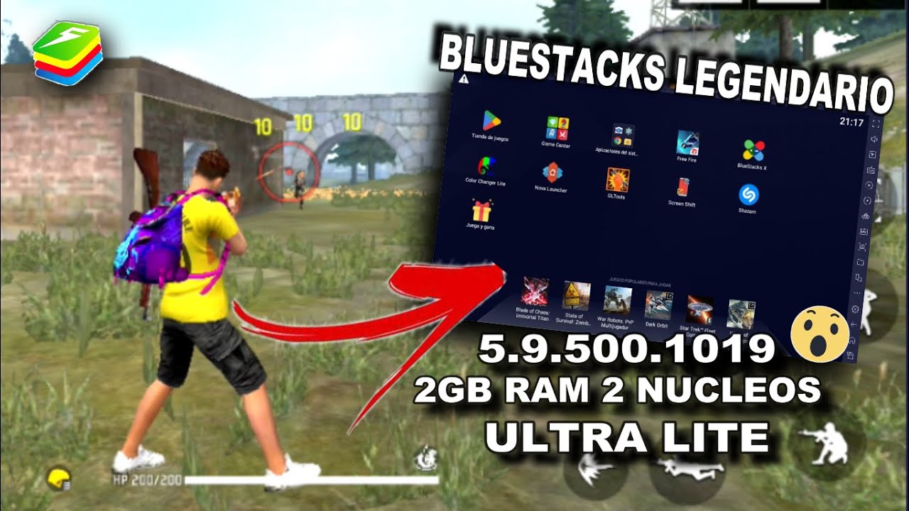 🔥NUEVO BLUESTACKS 5.9.500 SUPER OPTIMIZADO PARA PC DE NAJOS RECURSOS ...