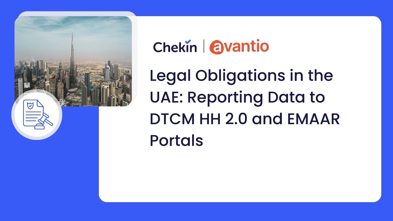 How to Report Guest Data to DTCM HH 2.0 and EMAAR Portals Without ...