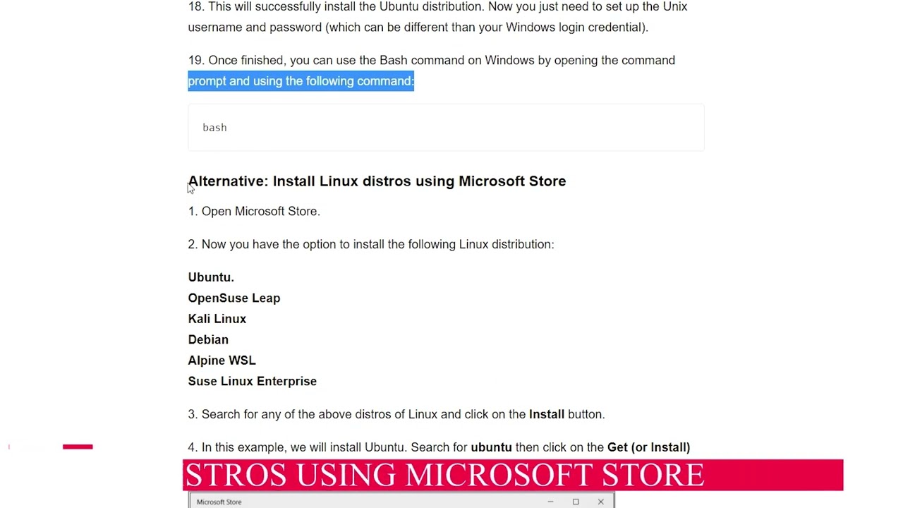 How To Install Linux Bash Shell On Windows 10 How To Install Linux Bash Shell On Windows 10