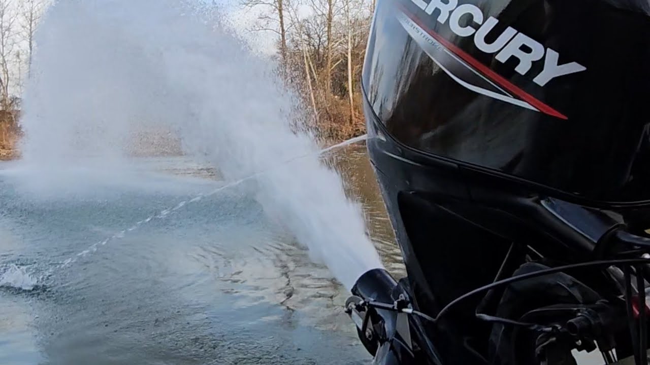 Getting skinny with a new 60/40 Mercury Jet Outboard! 1648 Jet Boat ...