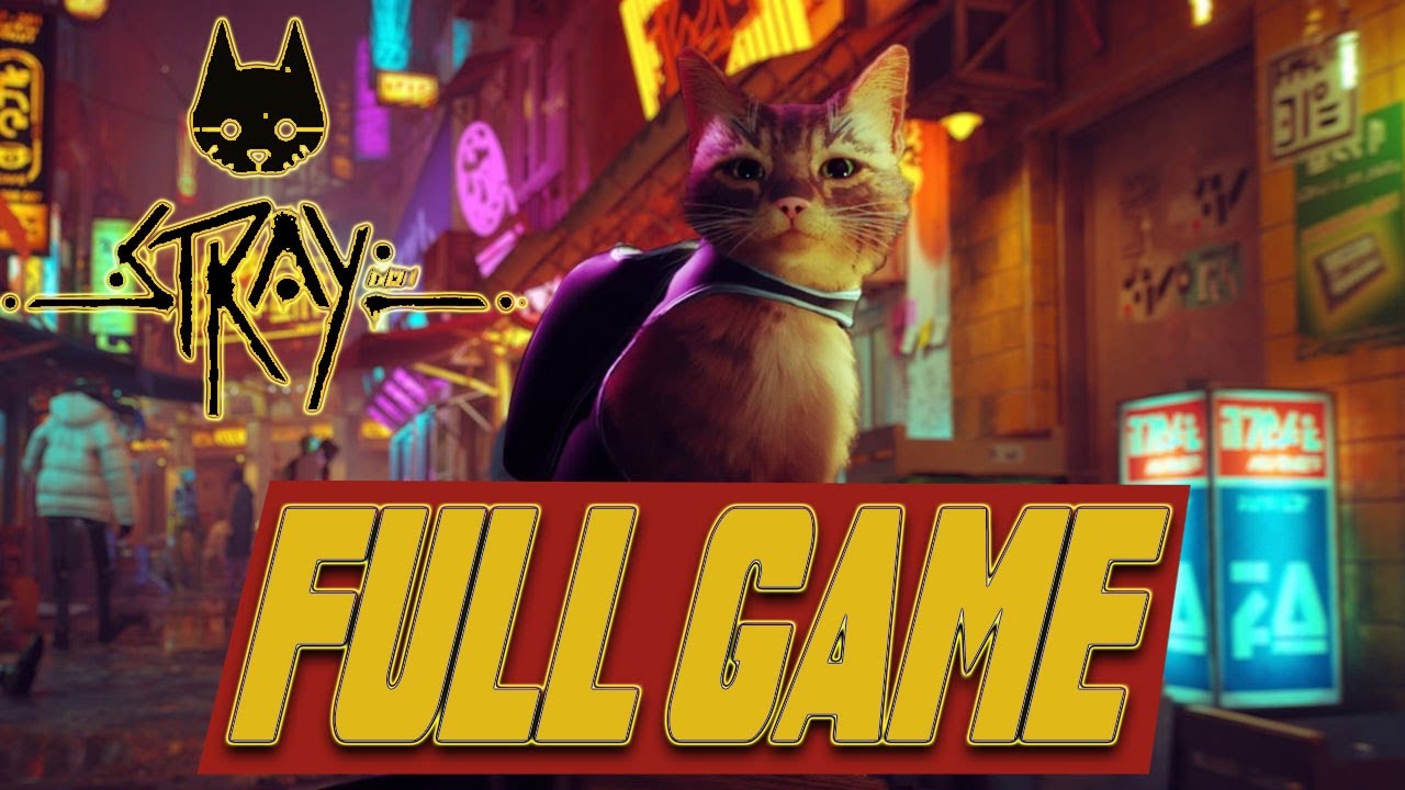 Stray FULL GAME playthrough | PS5 - YouTube