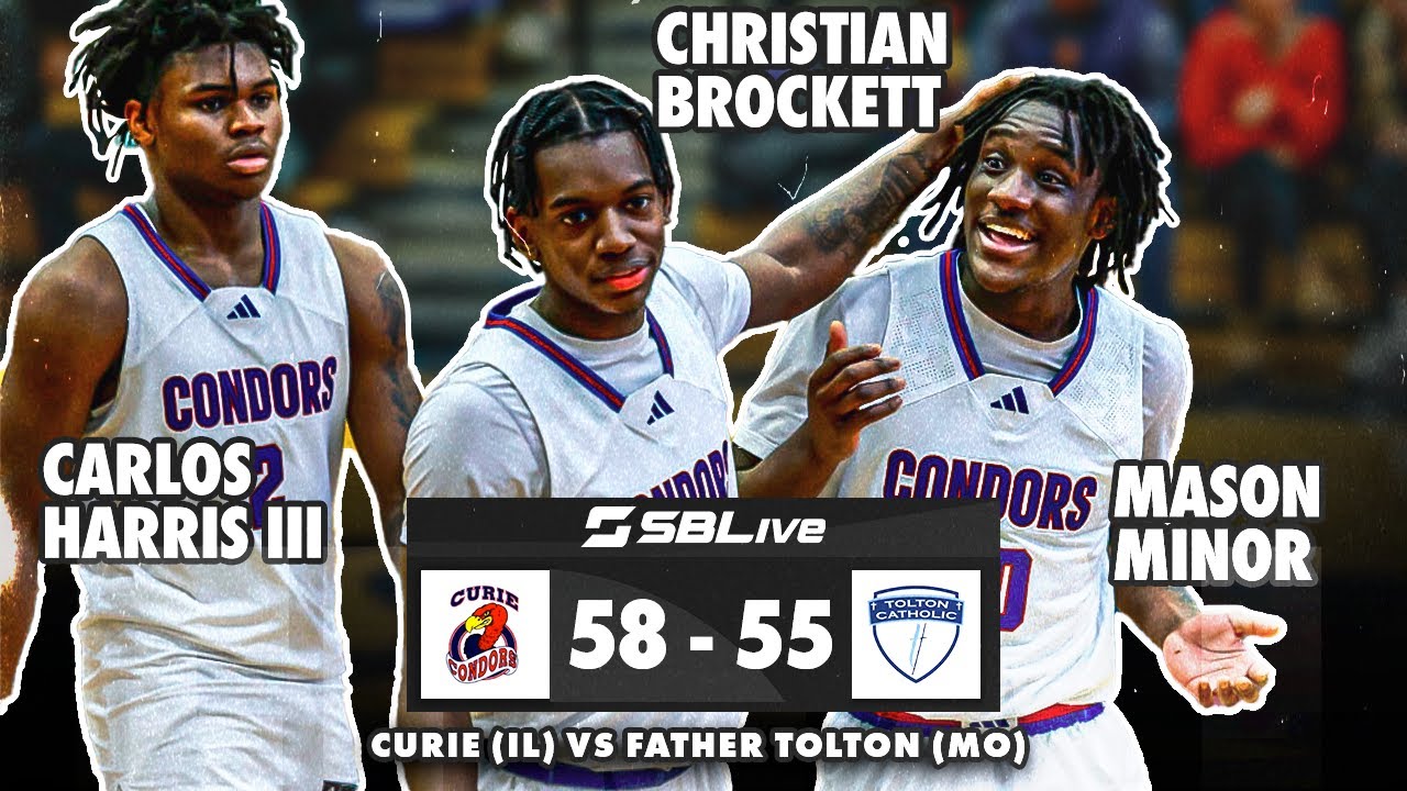 CURIE GETS BY FATHER TOLTON AT QUINCY SHOOTOUT BEHIND CARLOS HARRIS III, MASON MINOR 🏀 - YouTube