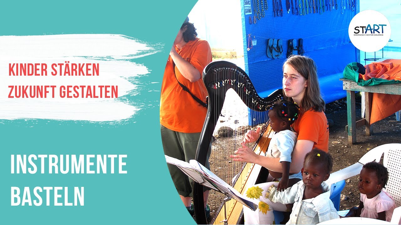 Verschiedene einfache Instrumente basteln ⎜ stART international - YouTube