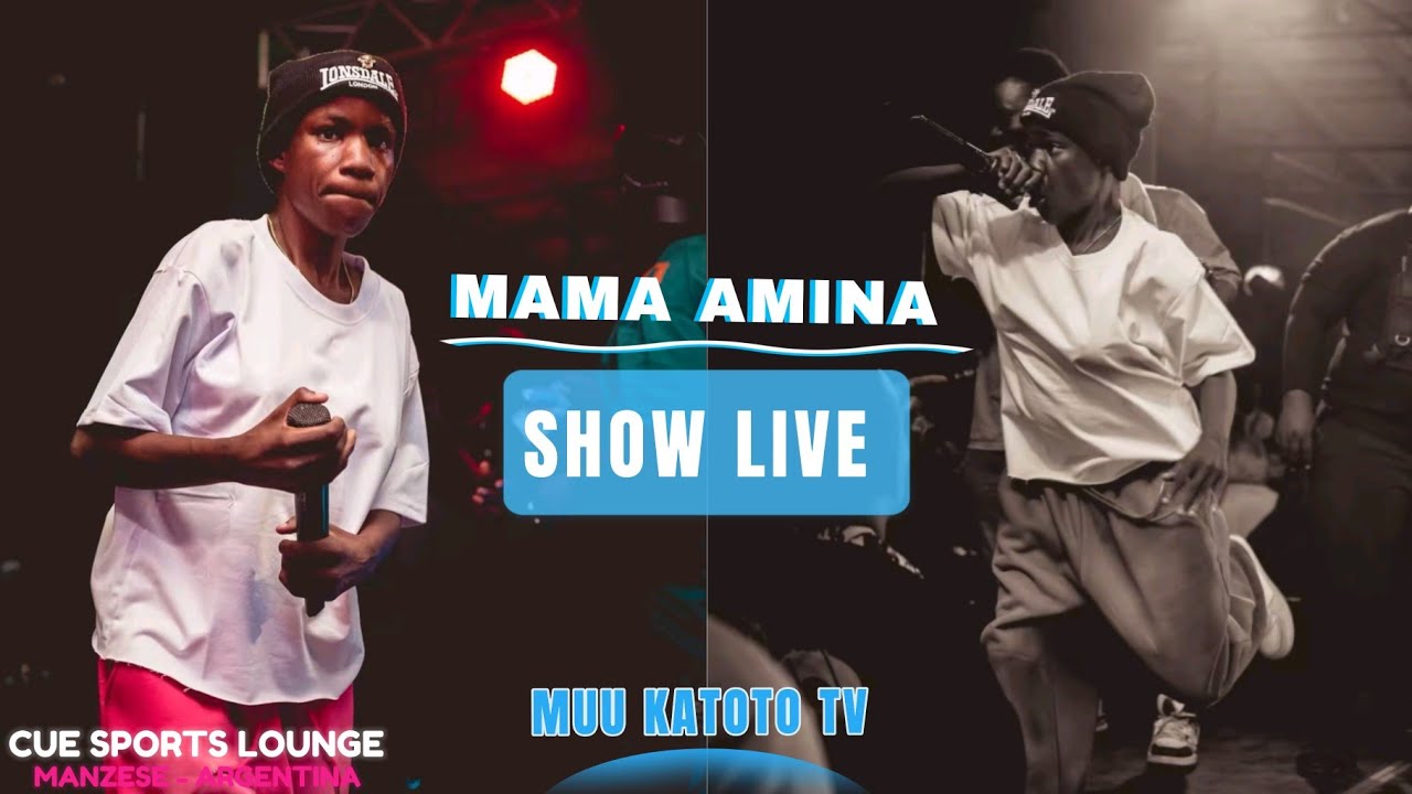 MAMA AMINA SHOW LIVE AT CUE SPORTS LOUNGE MANZESE - ARGENTINA - YouTube
