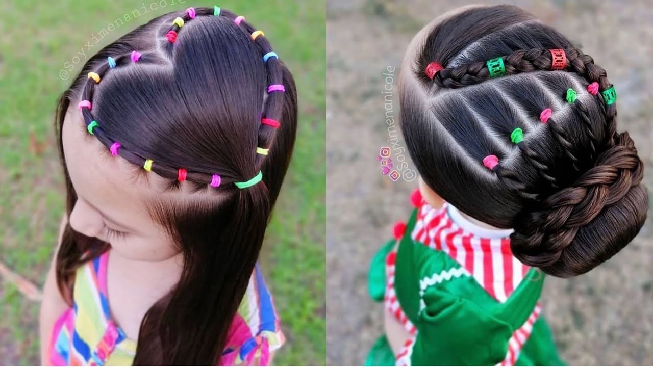 Beautiful girls hairstyles Designs 2021 stylish hair styles party wear ...