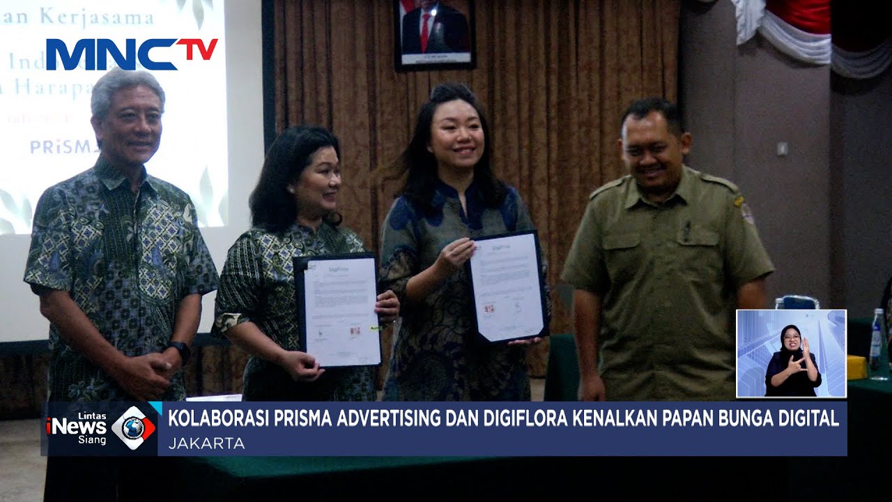Kolaborasi Prisma Advertising dan Digiflora Kenalkan Papan Bunga ...