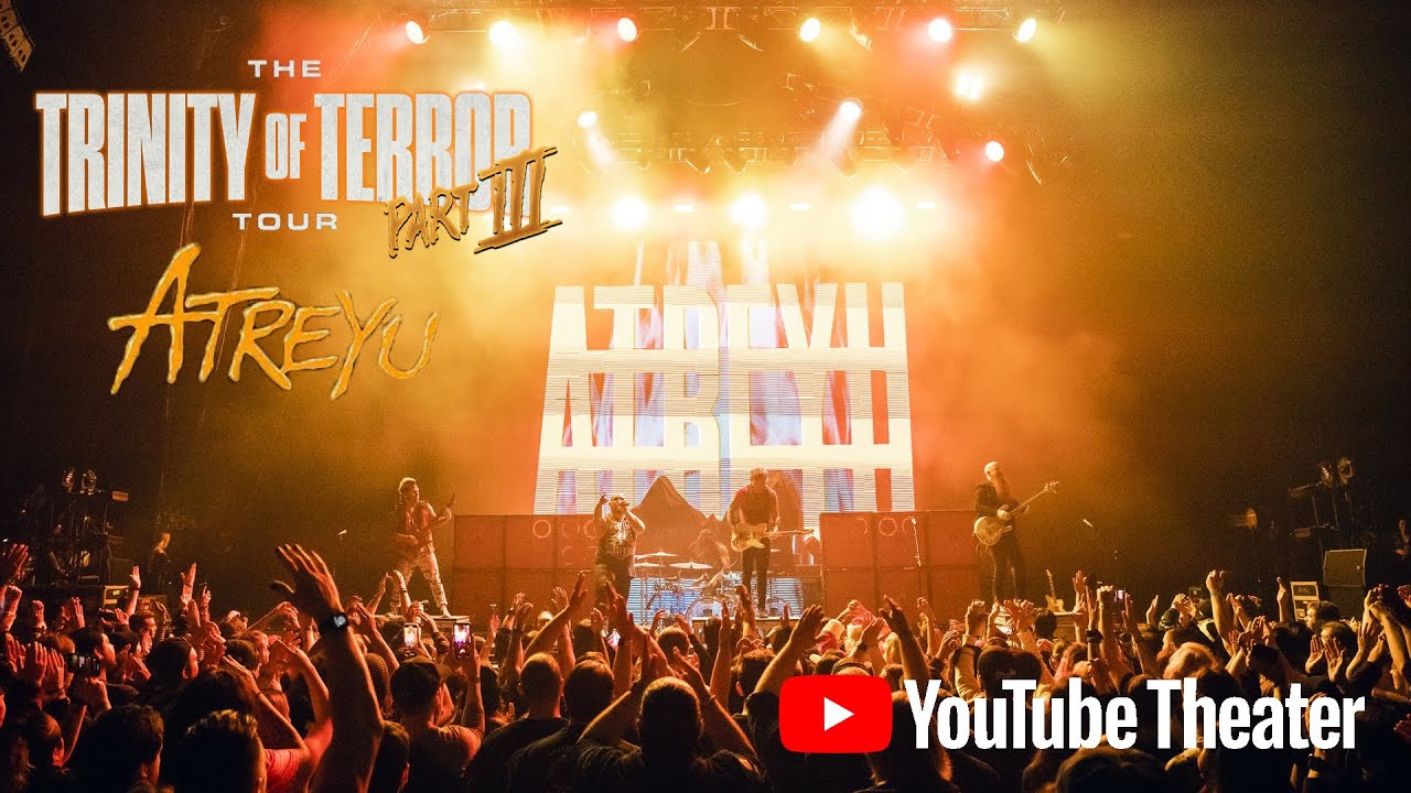Atreyu I Trinity of Terror Tour Part 3 I YouTube Theater @ Inglewood ...