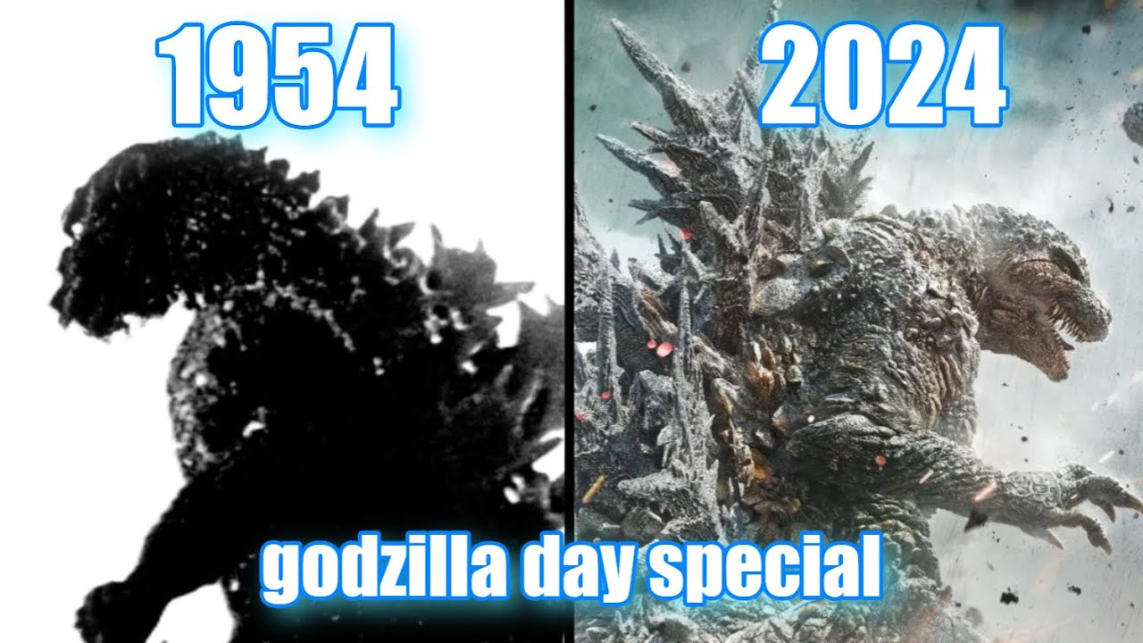 The ENTIRE timeline of Godzilla! (Godzilla Day Special) | Godzilla ...