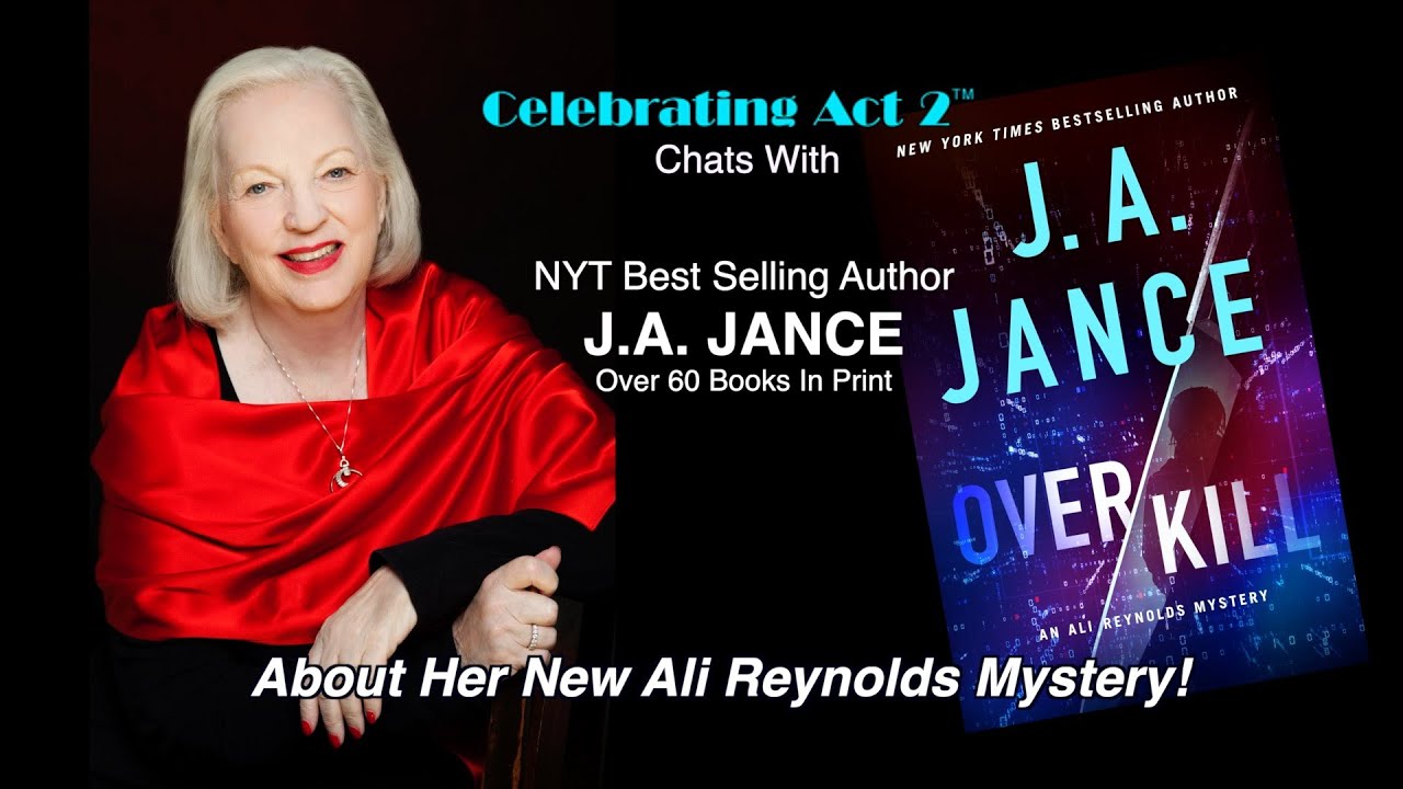 JA JANCE - Talks about her new ALI REYNOLDS novel: "OVERKILL" - YouTube