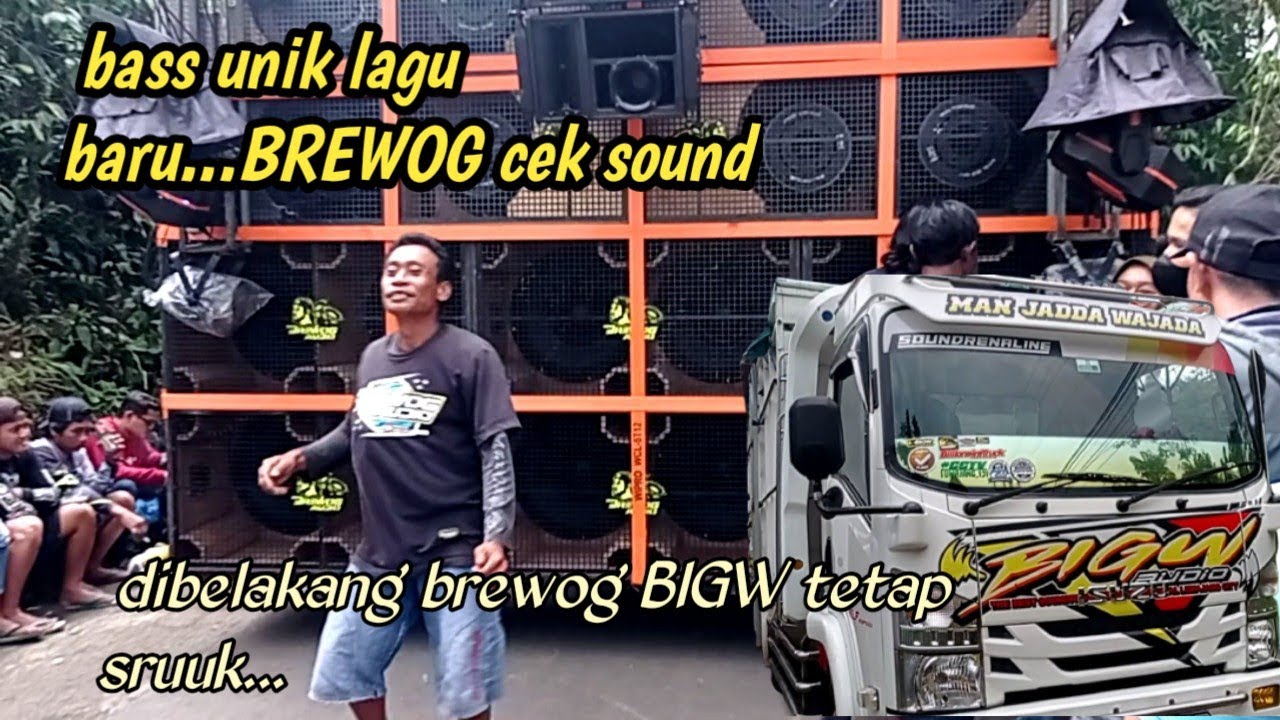 Ada apa dengan cek sound BREWOG, lagu baru dengan bass unik ...