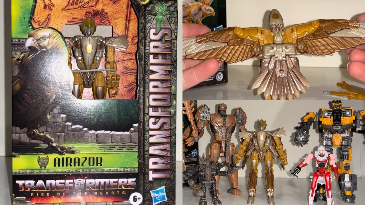 Transformers rise of the beasts deluxe Airazor review. ROTB movie ...