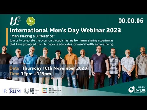 International Men's Day 2023 Webinar - YouTube