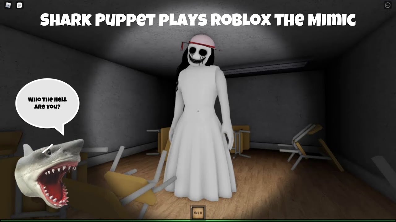 SB Movie: Shark Puppet plays Roblox The Mimic! - YouTube