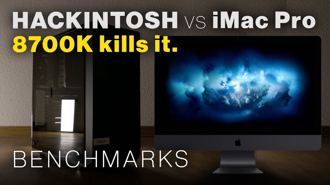 How the 1800 EUR Hackintosh beats an iMac Pro - YouTube