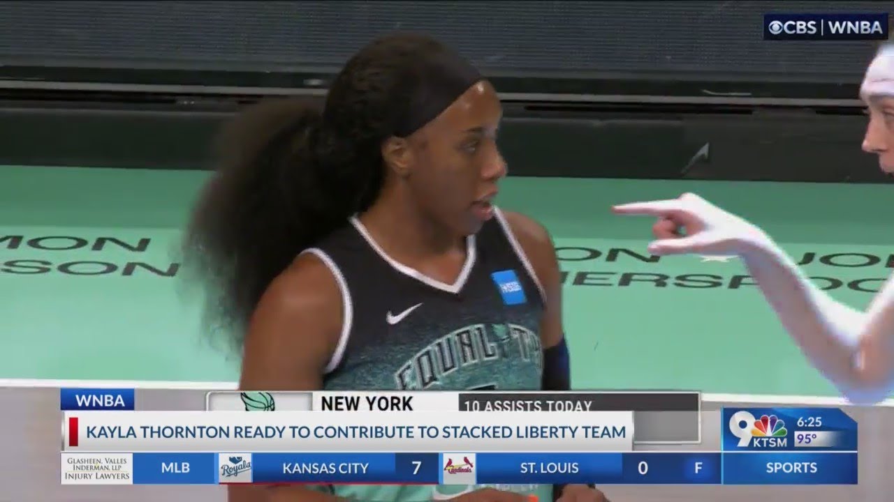 Kayla Thornton ready to contribute to stacked New York Liberty team ...