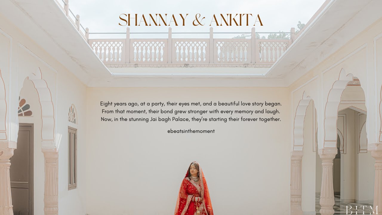 Ankita & Shannay Royal Wedding at Jai bagh Palace, Jaipur | Beats in ...