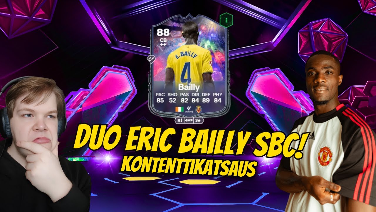 DUO ERIC BAILLY SBC! | FC25 Kontenttikatsaus - YouTube