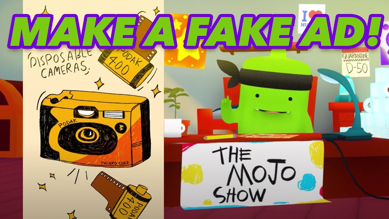 Mojo challenges you to make a FAKE AD! #TheMojoShow - YouTube