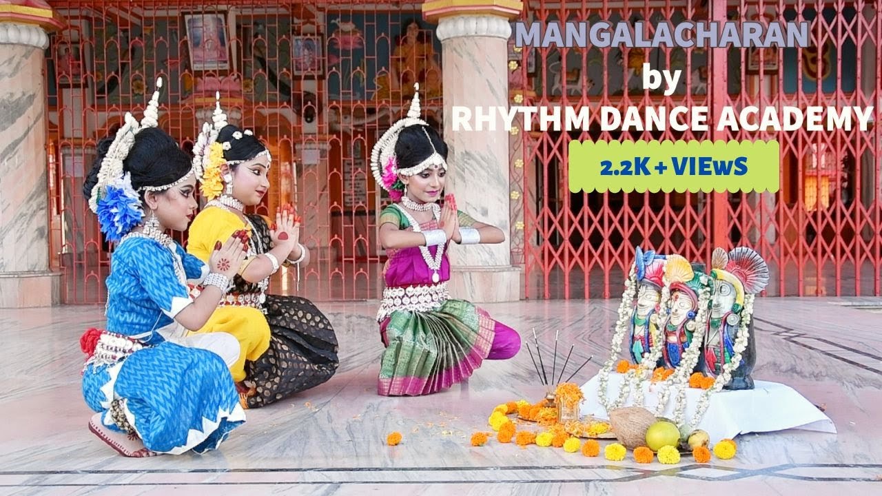 Mangalacharan | Kids Odissi Dance | Pure Classical Dance| Rhythm Dance ...