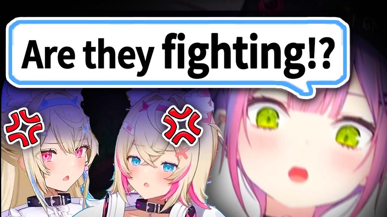 Towa Catches FuwaMoco Fighting On-Stream【Hololive】 - YouTube