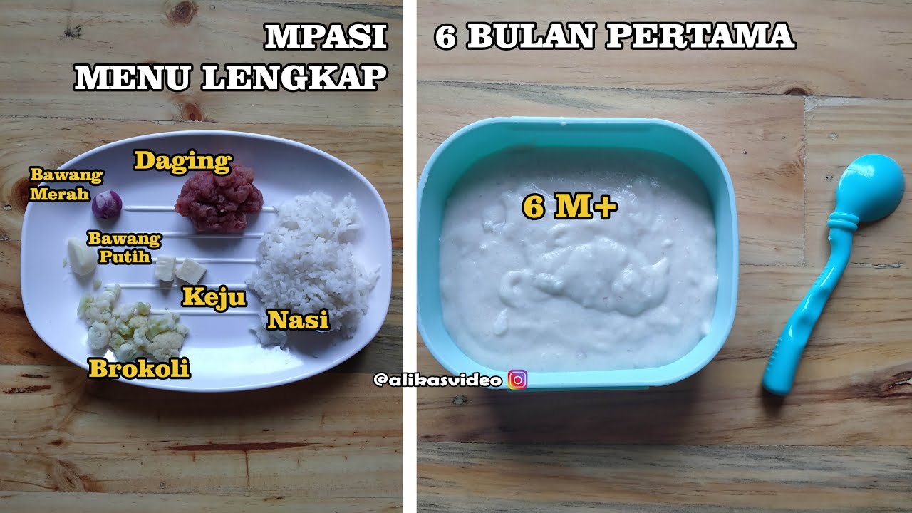 MPASI Daging Sapi - Menu Lengkap 6 Bulan Pertama - YouTube