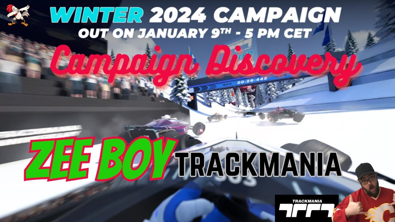 Zee Boy Trackmania Live! Winter 2024 Campaign Discovery - YouTube