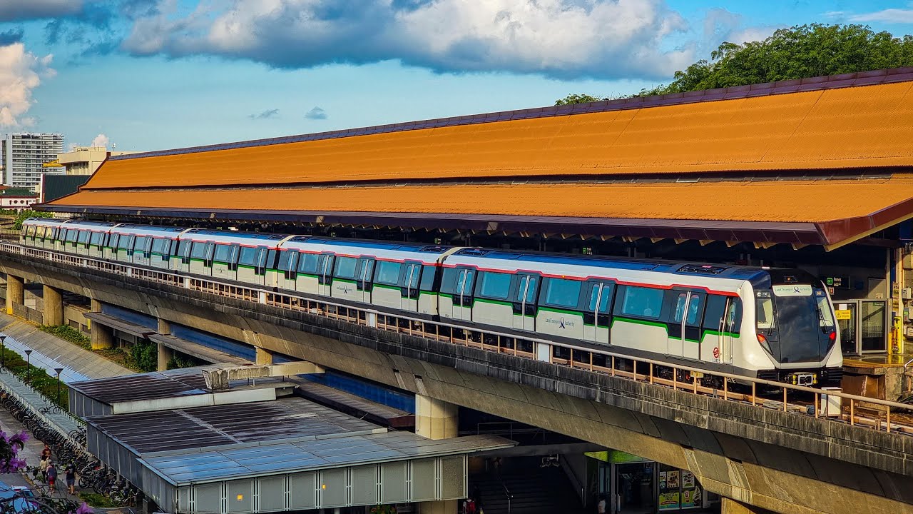 Alstom MOVIA R151 [Set 831/832] Mainline EWL Testing at Kallang Station ...